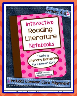 September Swap: Interactive Reading Literature Notebooks from I'm Lovin ...