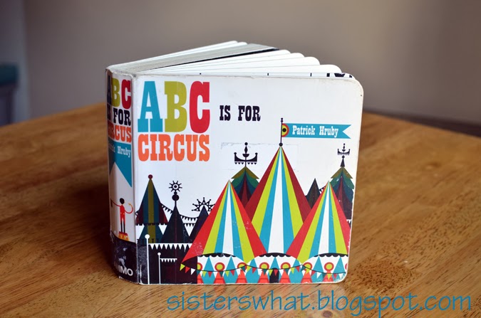 ABC circus book & matching game - Sisters, What!