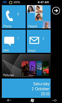 Создаем интерфейс Windows Phone 7 на Android / Песочница / Хабр