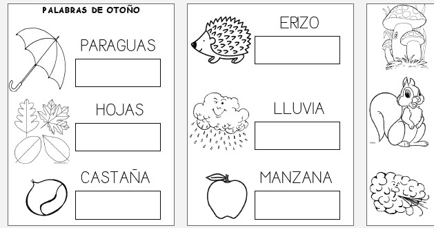 COLE DE FANTASIA: Palabras de Otoño