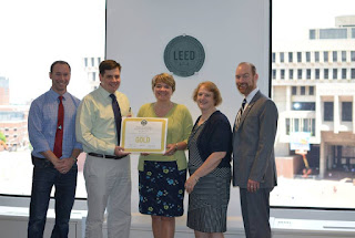 Congratulations to Nitsch Engineering on Their LEED Gold Space! - Built Environment Plus