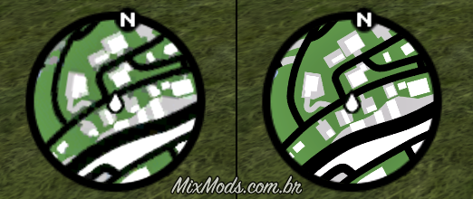 HQ Radar (mapa do radar em HD) - MixMods - Mods para GTA SA e outros