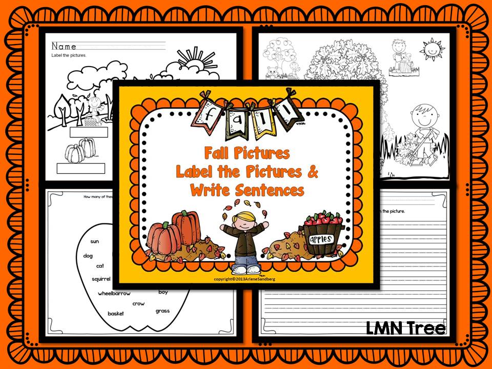 Fall Writing Activities Packet - Classroom Freebies