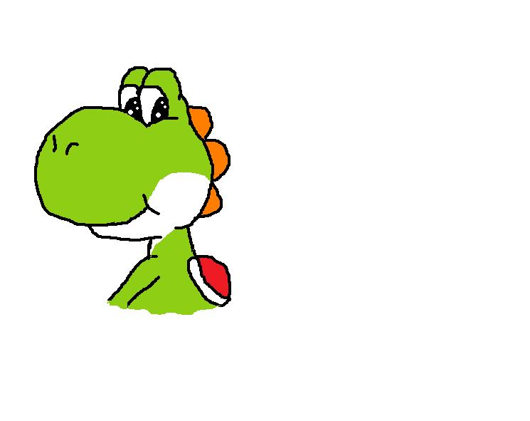 Como dibujar a yoshi paso a paso - Imagui