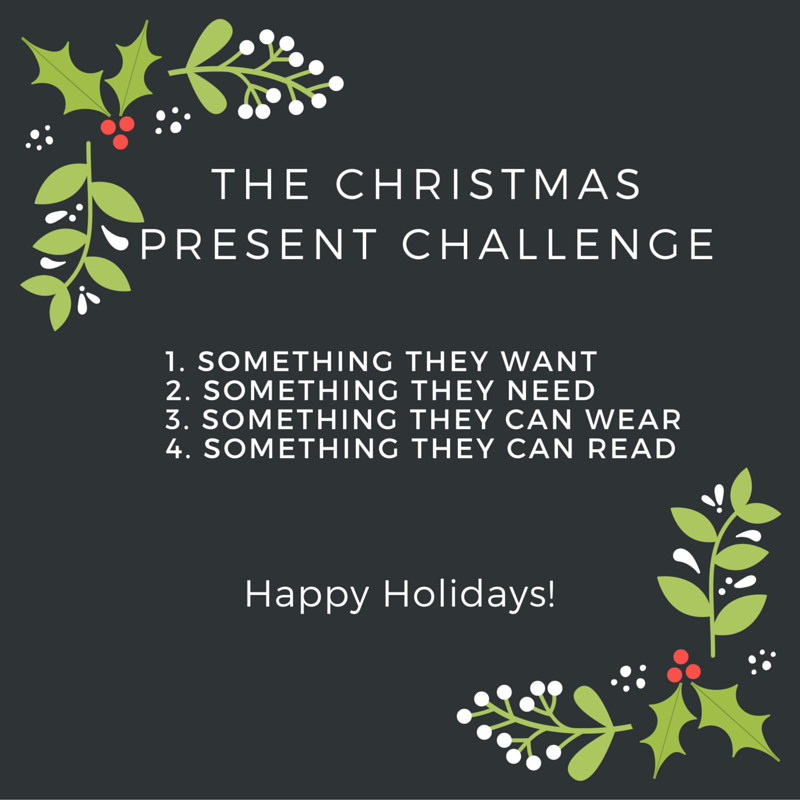 The Christmas Present Challenge - It's A Necessity