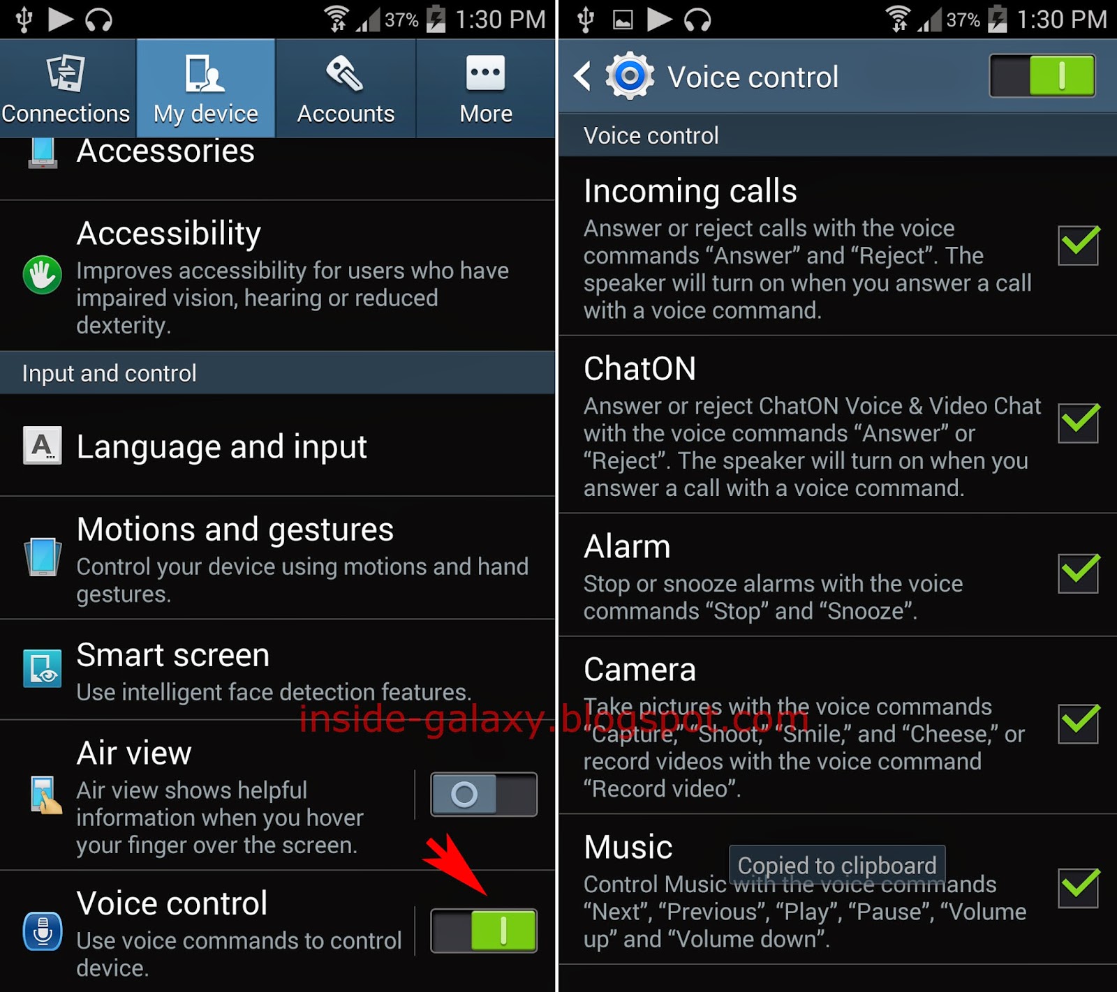 Inside Galaxy Samsung Galaxy S4 How To Enable And Use Voice Command inside-galaxy-samsung-galaxy-s4-how-to-enable-and-use-voice-command