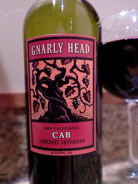 Bob's Brew and Liquor Reviews: Gnarly Head Cabernet Sauvignon