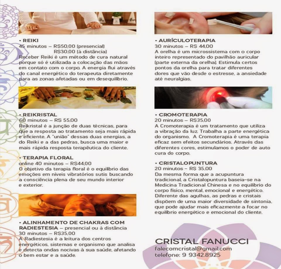 Neide Furukawa - Blog Crescendo e Vivendo : Recomendado: Terapias complementares: Fale com Cristal