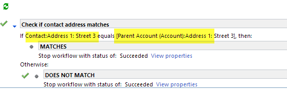 Practical Dynamics CRM: Workflow: Comparing Two Null Fields