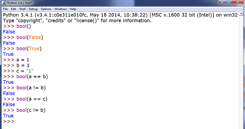 APRENDER A PROGRAMAR CON PYTHON: T1. LOS TIPOS NONE Y BOOLEANO. POCO TEXTO PERO MUCHA ENJUNDIA.
