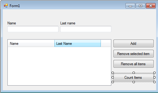 Count the Items in Listview | Visual Basic 2010 Count the Items in Listview | Visual Basic 2010