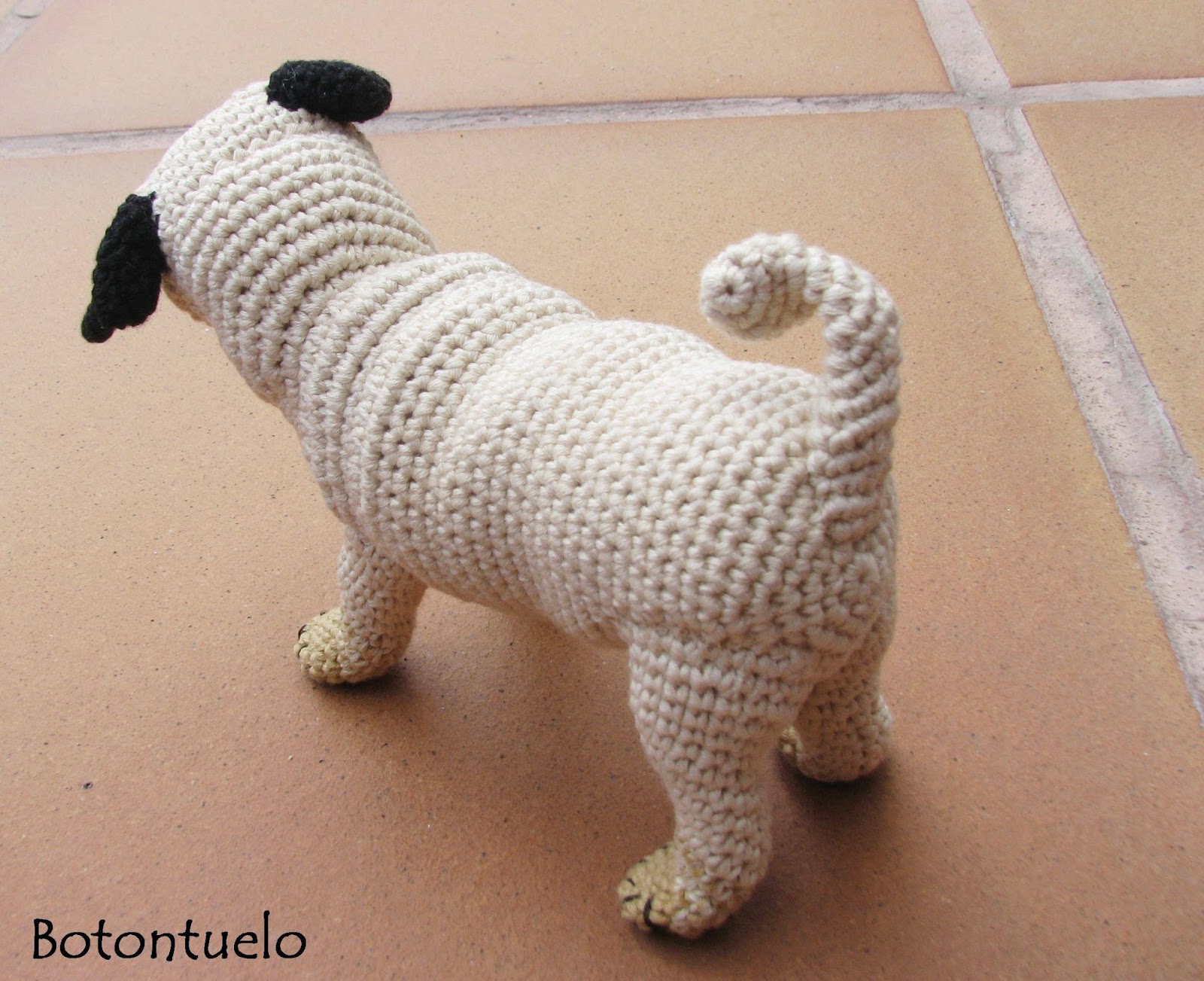 Botontuelo: Perro Pug!!