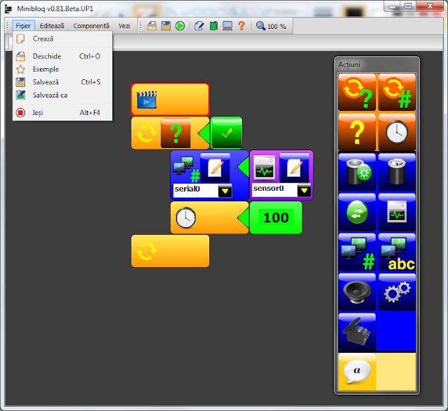 miniBloq: Minibloq translation to Romanian finished (thanks Petru)!