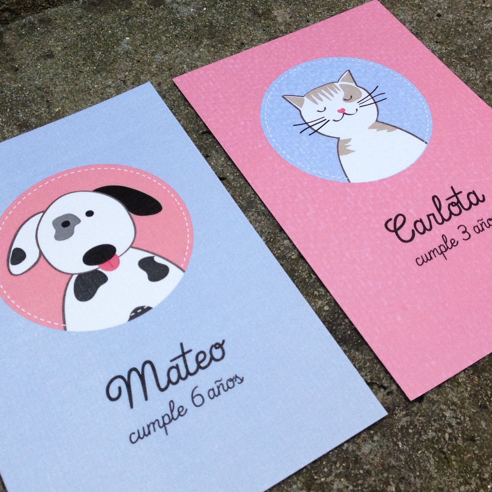 Hello Caramelo: Cumpleaños: "Como el perro y el gato"