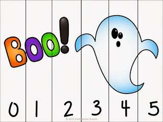 Halloween Counting Number Puzzles with 2 FREEBIES!! - Kindergarten