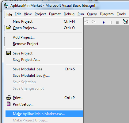 Membuat File Exe Pada VB 6.0 - Pintar VB | Tutorial Visual Basic