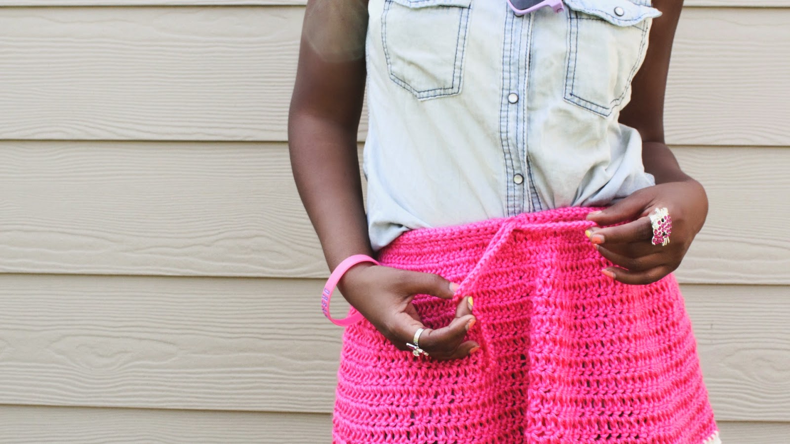 The Dream Crochet Blog.: Diy: The Crochet Drawstring Skirt Free Pattern!