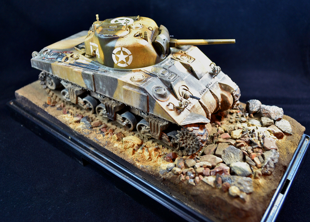 Dyzio Scale Models: 1/35 M4 Sherman Italy 1944 * SOLD Dyzio Scale Models: 1/35 M4 Sherman Italy 1944 * SOLD