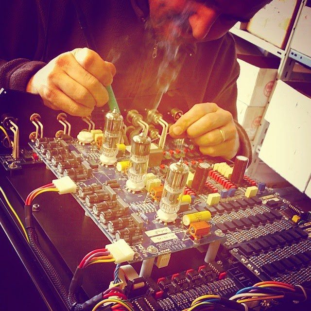 Pathos Acoustics Synapse reference preamplifier in production – Ultimate High-Fidelity