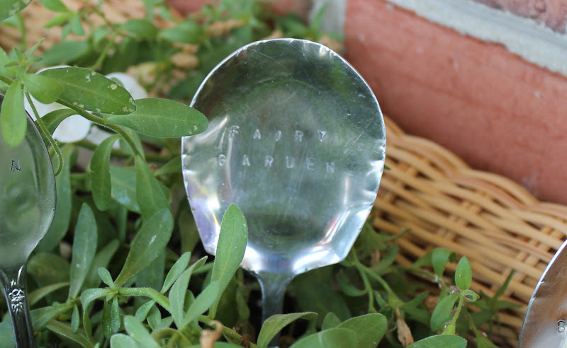 Elizabeth & Co.: Silverware Plant Markers