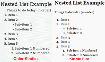 Paul Salvette in Bangkok: Adding Ordered and Unordered Lists to Your Kindle eBook