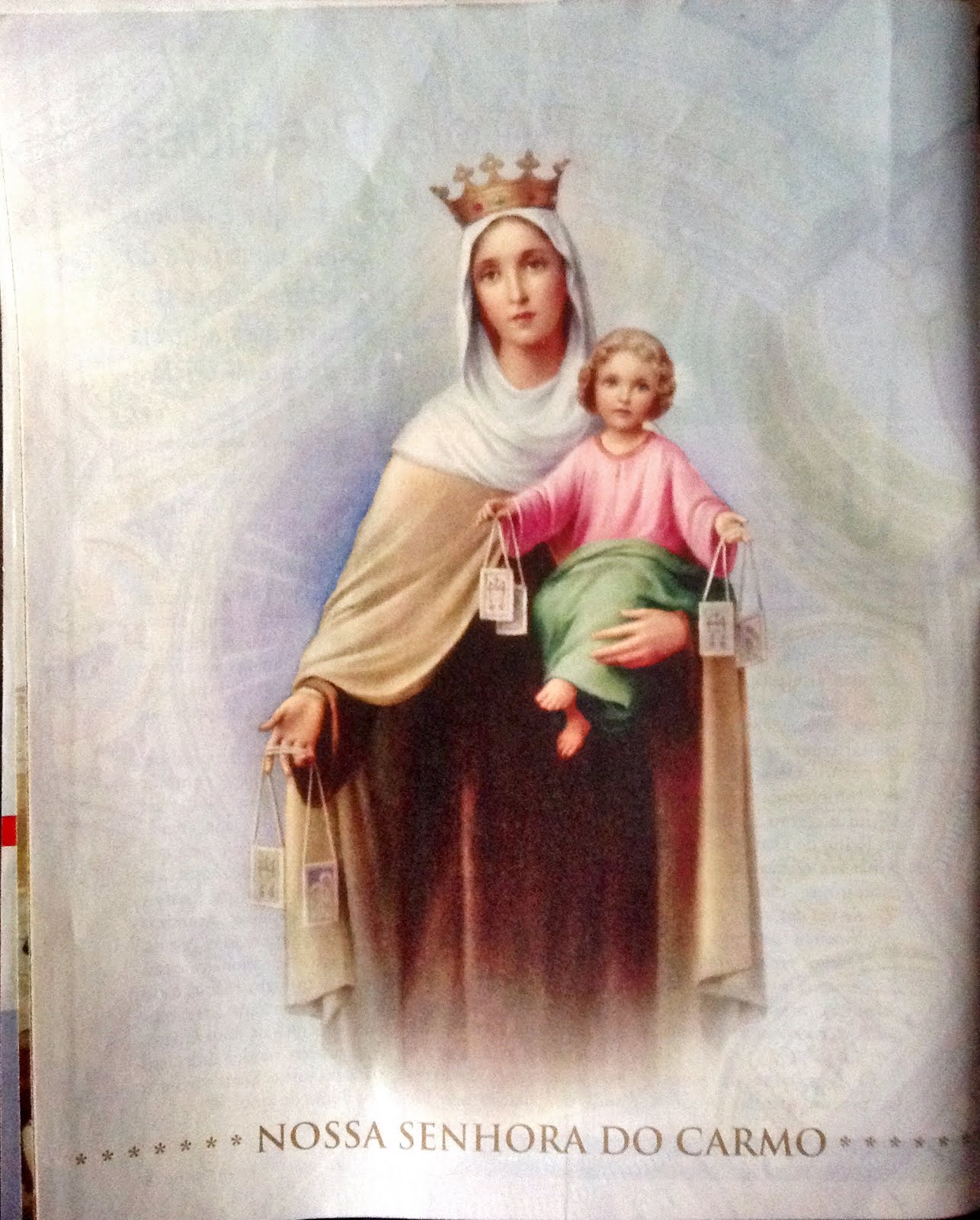 Saber Católico: Escapulário e Nossa Senhora do Carmo