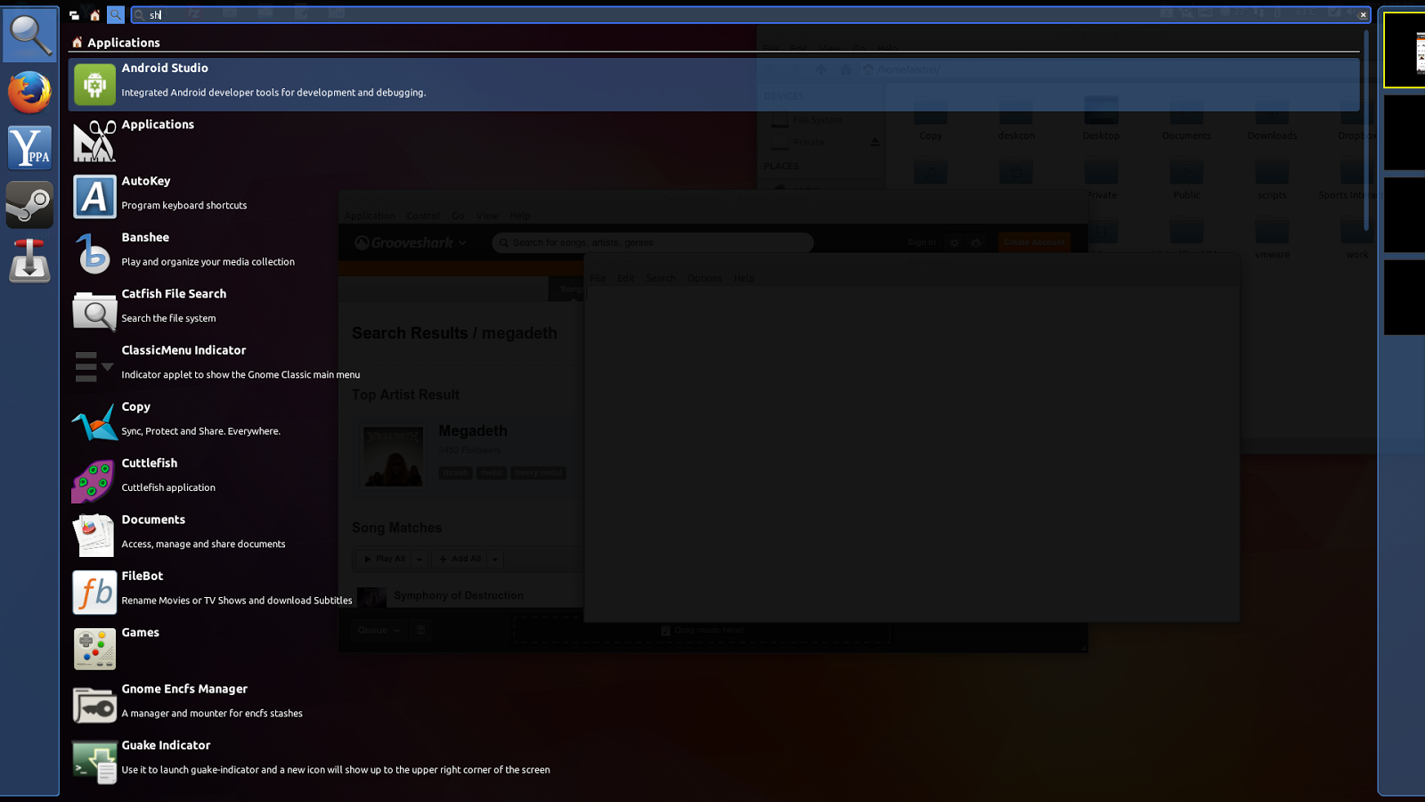 Xfdashboard: GNOME Shell Like Dashboard For Xfce ~ Web Upd8: Ubuntu / Linux blog