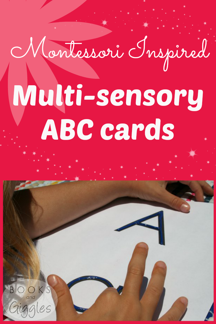 ABC Cards: Montessori Inspired Multisensory Learning