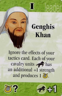 Games - Strategy and Tactics: Through The Ages - Card - Genghis Khan