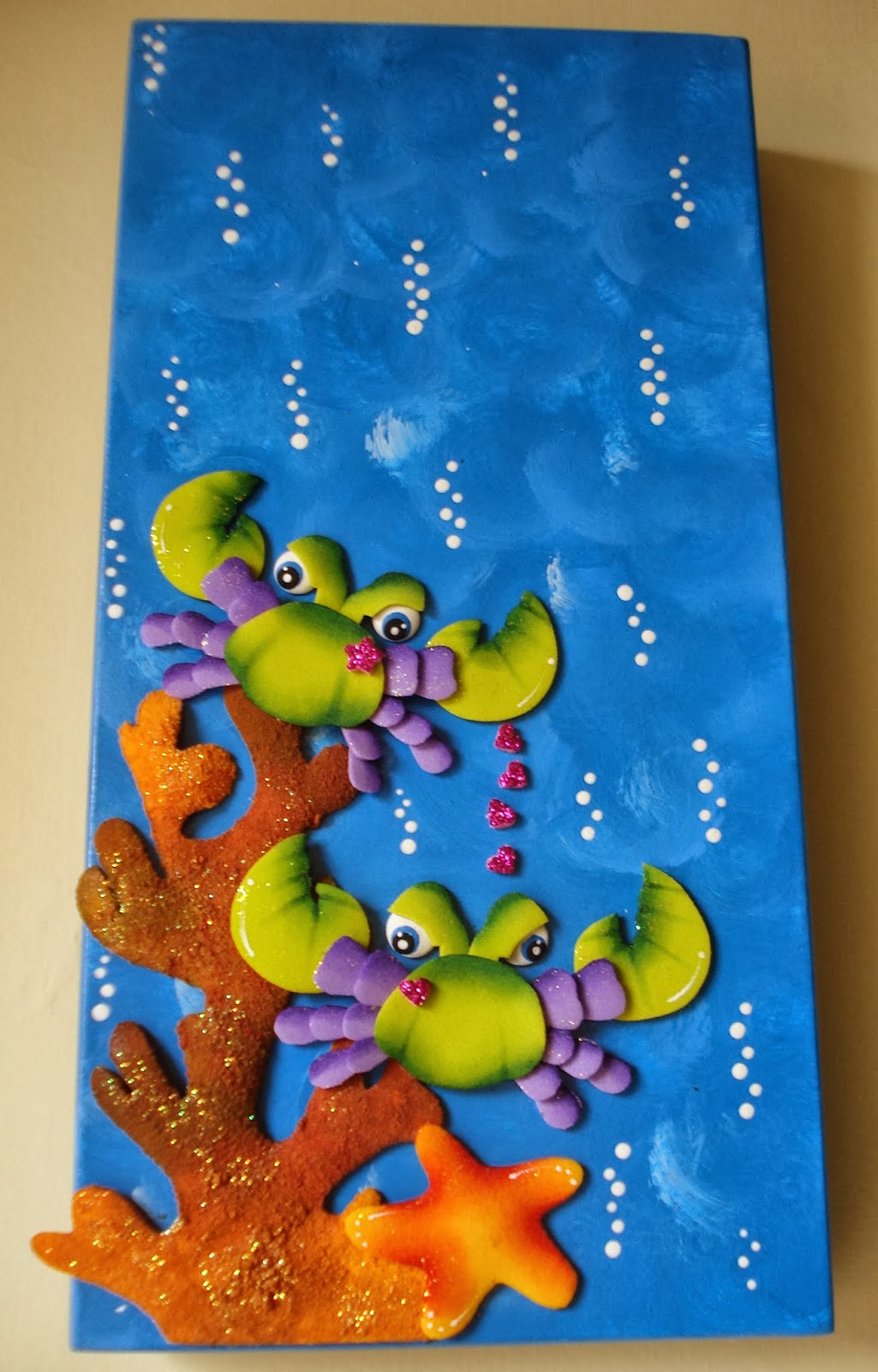 Animalitos del mar en foami - Imagui