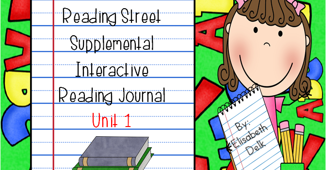 Reading Street Interactive Reading Journal Printables - Teaching in Ruffles