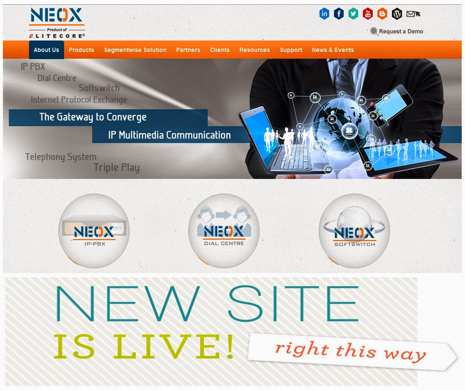 Neox IP-PBX, Dial Centre, Softswitch