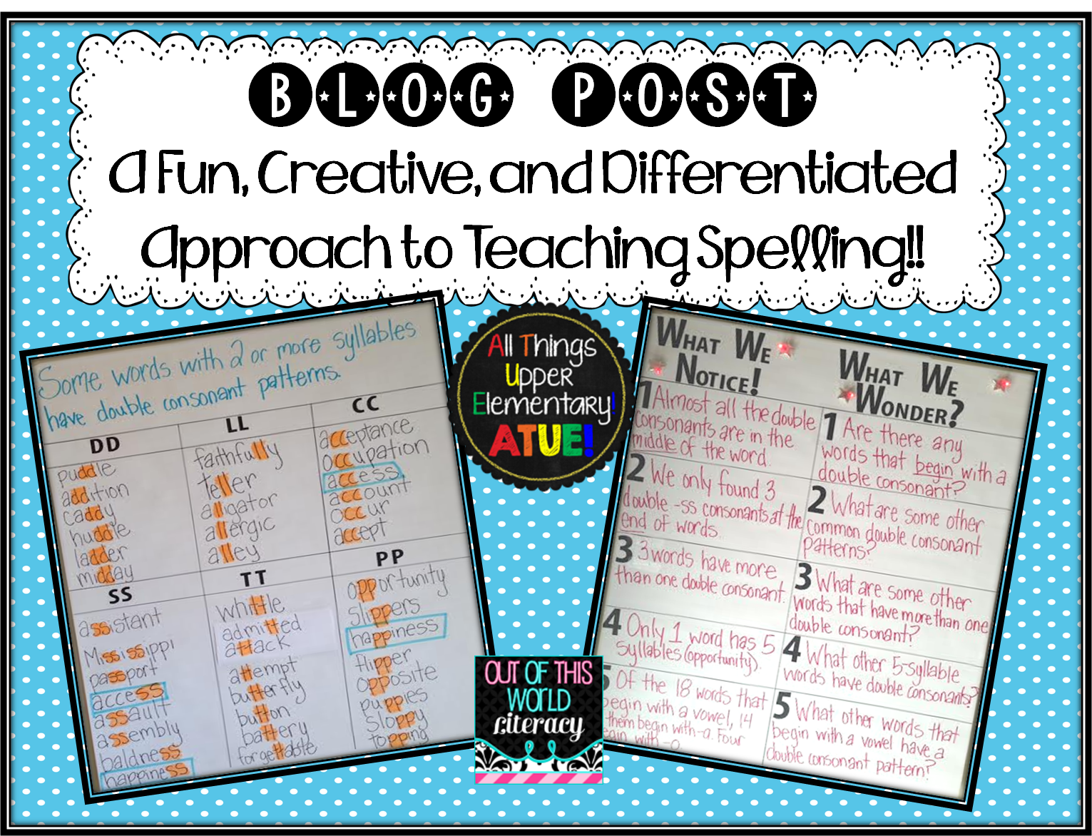 A Fun, Creative, and Differentiated Approach to Teaching Spelling | All ...