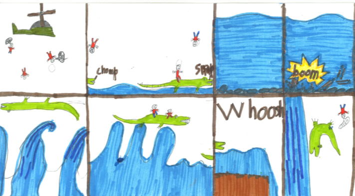 Life in the 4th Grade...: Comic Strips with Onomatopoeia