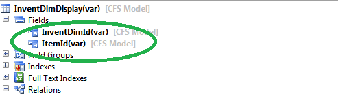 AX Beginners: DYNAMICALLY DISPLAY INVENTORY DIMENSION