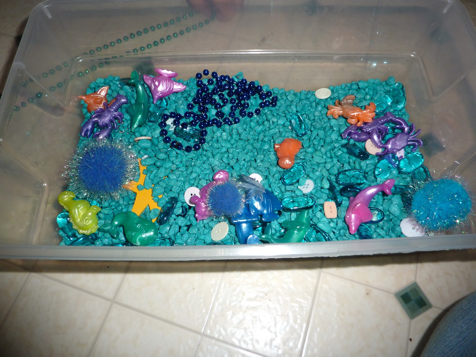 Ocean Sensory Bin