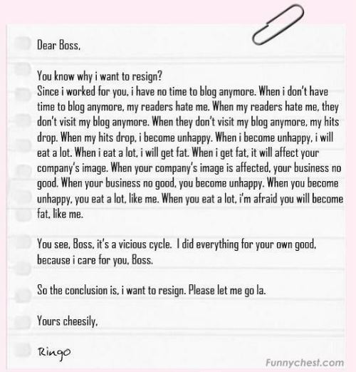 My Not So PERFECT Life Resignation Letter my-not-so-perfect-life-resignation-letter
