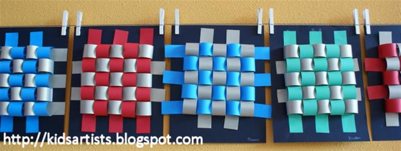Kids Artists Wavy Weaving kids-artists-wavy-weaving