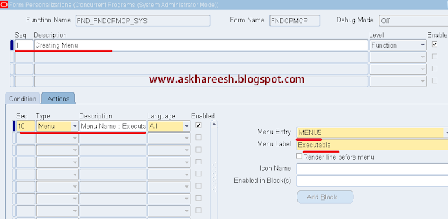 How to call one form from another form using Personalization | AskHareesh Blog | Oracle Apps ...
