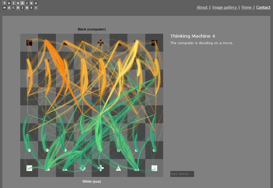 Web Visualization @ NCSU: Viz: Thinking Machine 4 ( Chess Visualization )