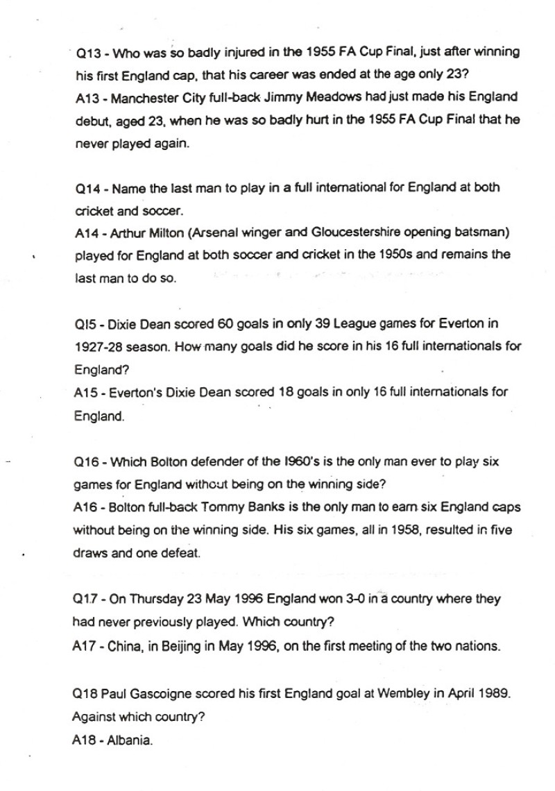 Football Cartophilic Info Exchange England s Glory Soccer Trivia 3 football-cartophilic-info-exchange-england-s-glory-soccer-trivia-3