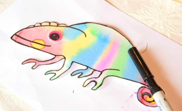 Colorful Chameleons- A Color of His Own | What Can We Do With Paper And ...
