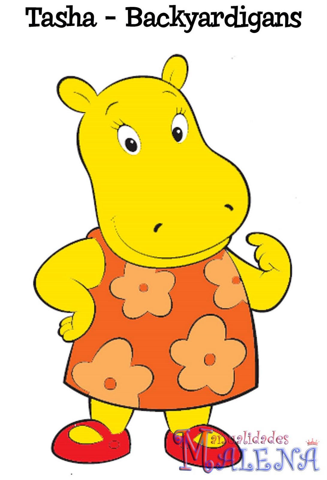 Molde de pablo de Backyardigans - Imagui