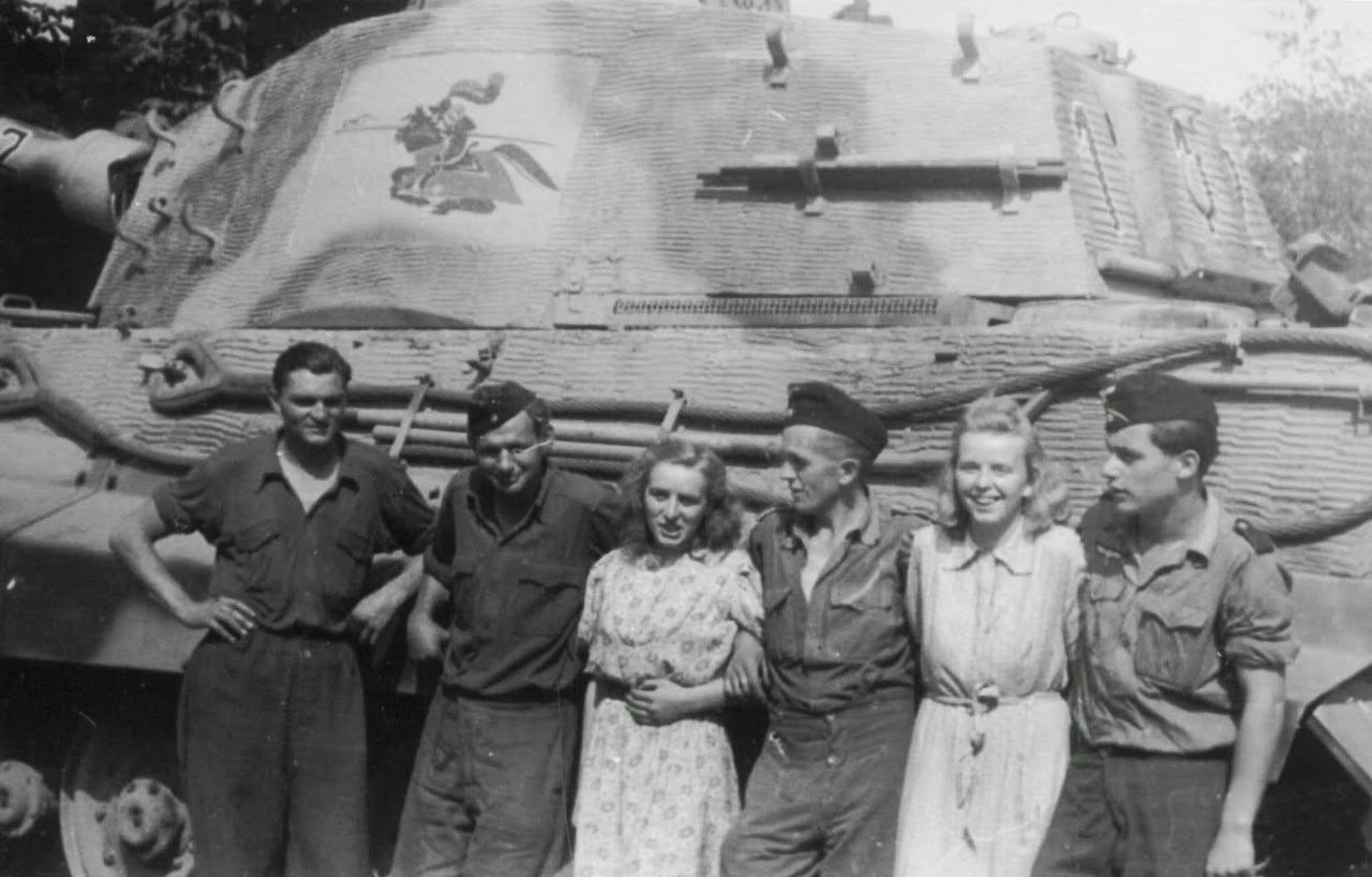 NAZI JERMAN: Foto schwere Panzer-Abteilung 505 (s.Pz.Abt.505)