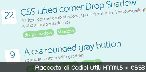 Html5 Snippets: Collection Of Useful Code Html5 & Css3