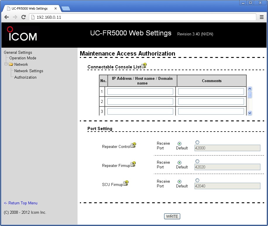 Emergency Radio: Icom IC-FR5000 repeater setup - part 1