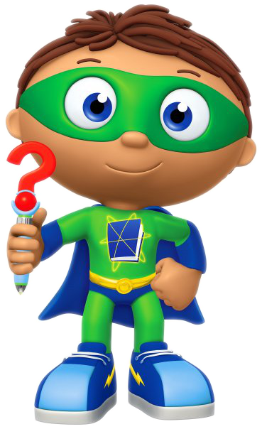 Cartoon Characters: Super Why characters