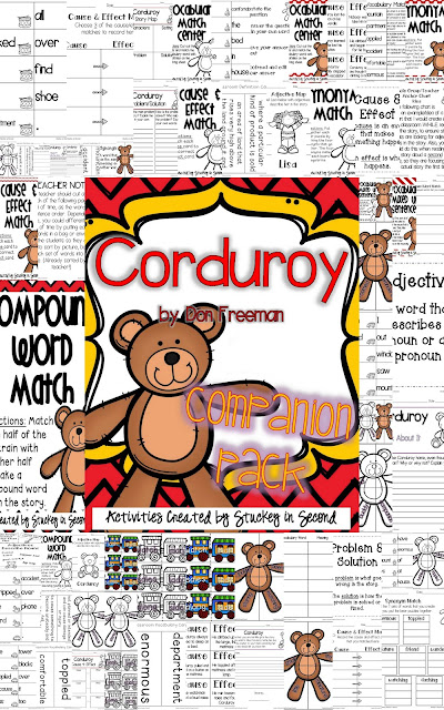 Stuckey in Second: Literature Companion Units {Corduroy}