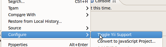 Yiiclipse homepage - How to setup yii support for eclipse PDT