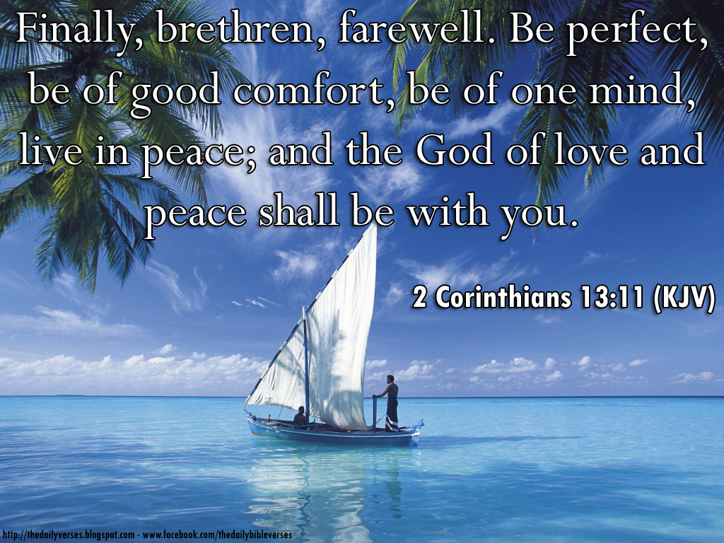 Daily Bible Verses 2 Corinthians 13 11 daily-bible-verses-2-corinthians-13-11